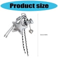 Crinkle Star Bag Charm Keychain Accessory With Sturdy Metal Hook for ...
