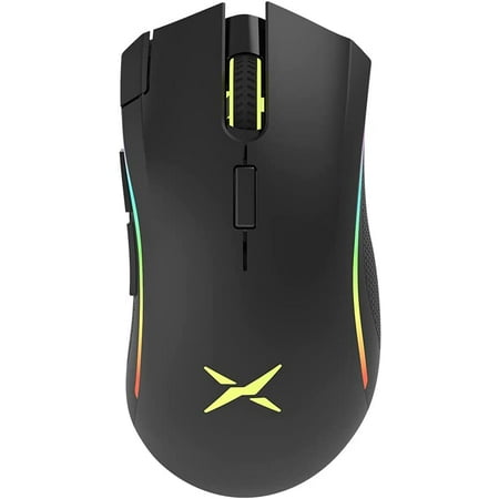 DELUX Wireless Ergonomic Gaming Mouse with Pixart 3335 16000 DPI, 2.4G ...