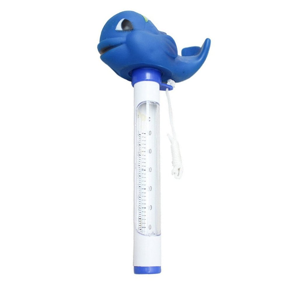 Bathtub Fish Pond Swimming Pool Tube Thermometer Floating Shark ...