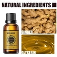 Ginger Oil for Natural Drainage Firming Massage and Skin Care 10ml ...