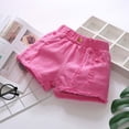 Bmisegm Jean Shorts for Girls Summer Loose Fashion Personality Casual ...