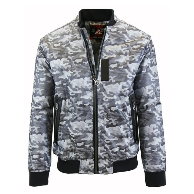 Men's Aviator Bomber Flight Jacket - Walmart.com
