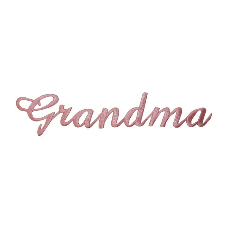 The Word Grandma In Cursive