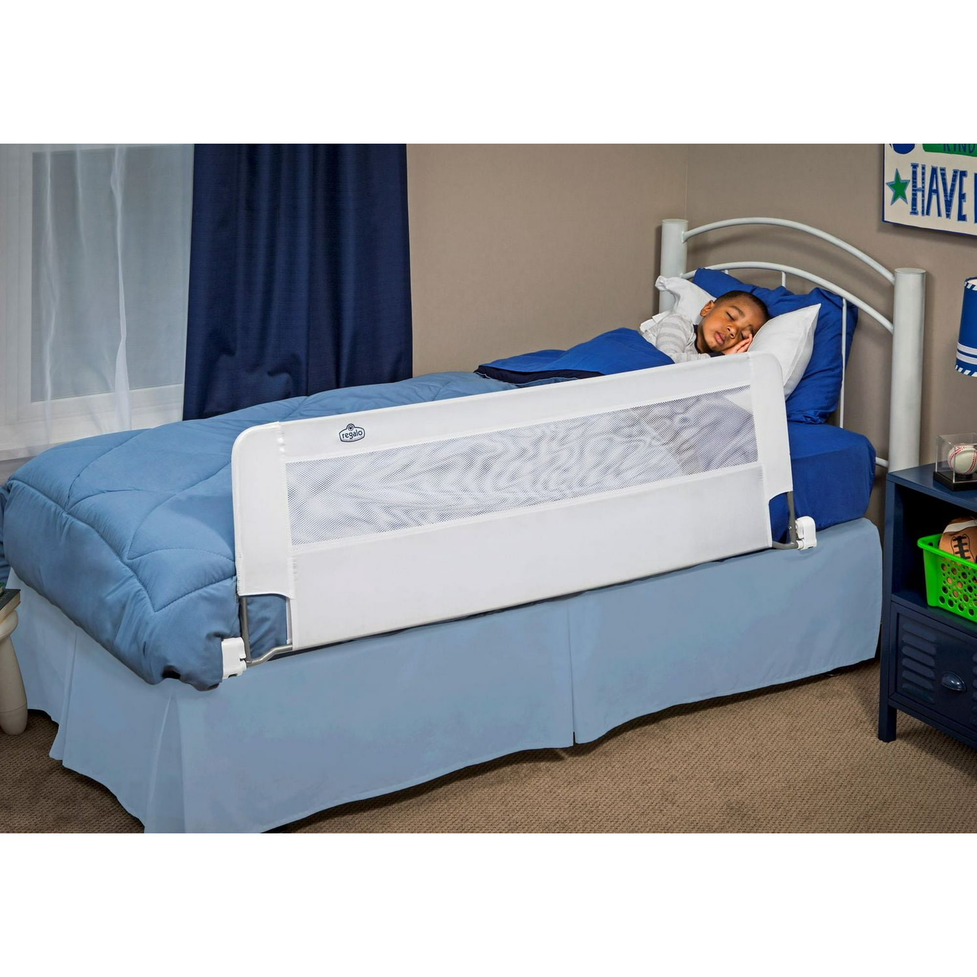Click here for Regalo Swing Down 54-Inch Extra Long Bed Rail Guar... prices