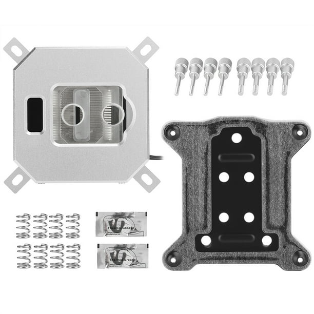 CPU Accessory,Water Cooler Block Computer Water Cooling System Computer ...