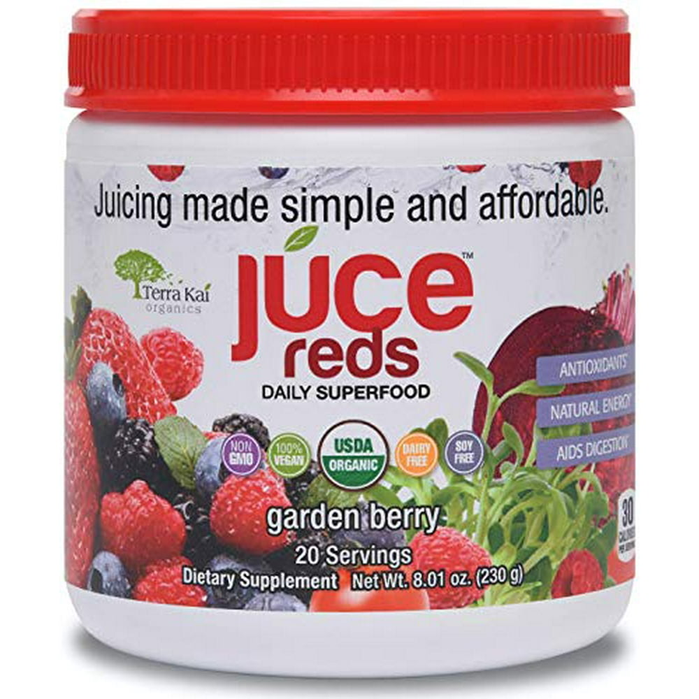 JUCE Reds Superfoods Healthy Balance of Fruits and Veggies. Powder 8.1 ...