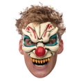 Evil Clown Adult Vinyl Chinless Mask - Walmart.com