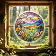 83pcs Glowing Acrylic Suncatcher Puzzle Set, Simple Diy Assembled Craft ...
