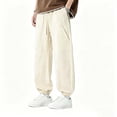 CIAKGIAF Mens Pants Casual Solid Color Comfort Pants, Full Length ...