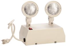 Monument Incandescent Emergency Light With Decorative Heads - Walmart.com