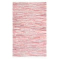SAFAVIEH Rag Elena Striped Cotton Runner Rug, Red/Multi, 2'3" x 8 ...