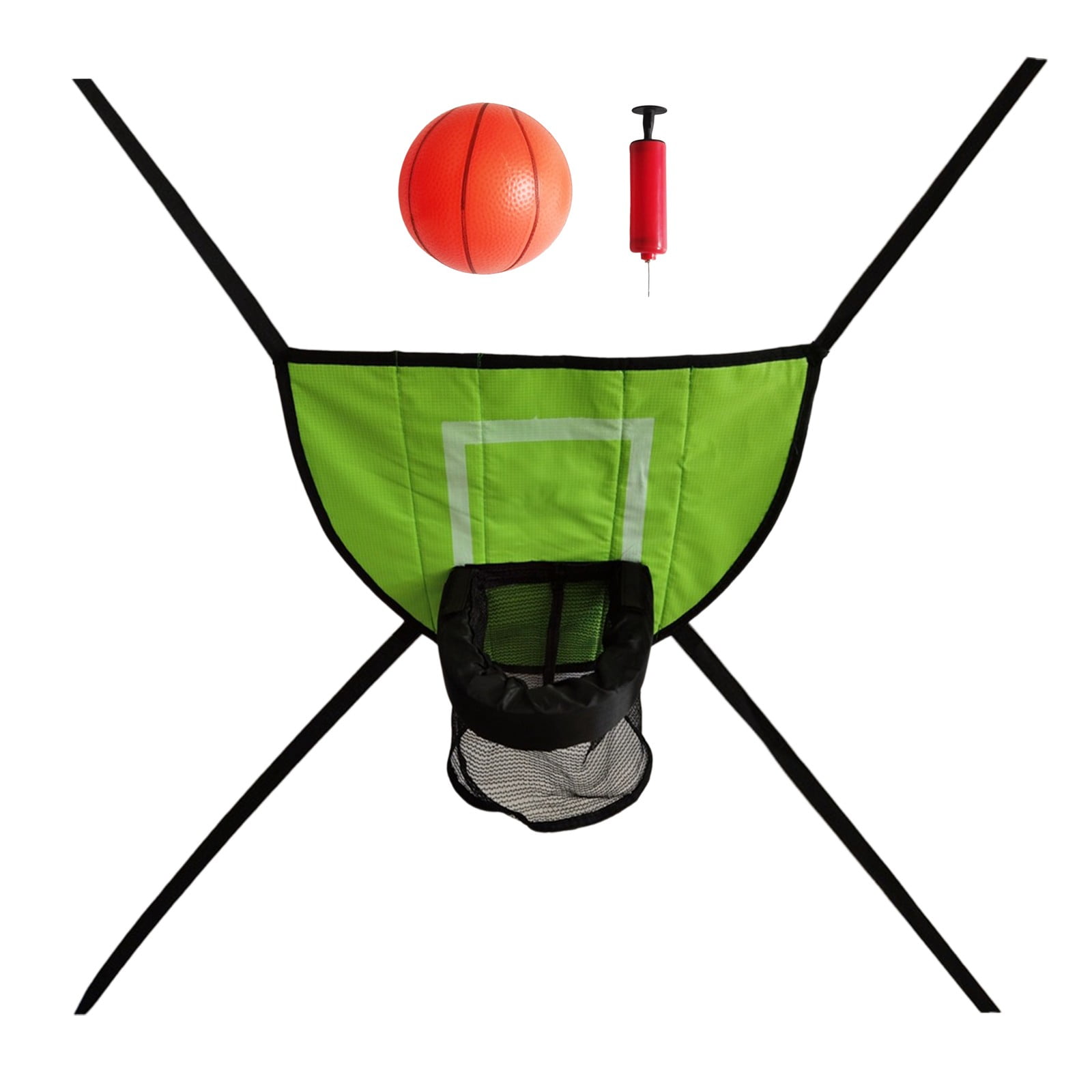 Trampoline Basketball Hoop Goal Kit Trampoline Basketball Attachment ...