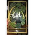 "Ameitech 6Pack 4x6"" Acrylic Sign Holder, Gold Frames, Vertical ...