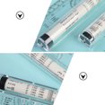 BESTYASH Multipurpose Rolling Ruler for Marking Use Assorted Color ...