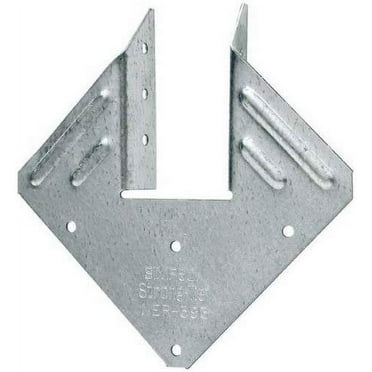 2 Pack Simpson Strong Tie CPT66Z 6x6 Concealed Post Base with Pins ...