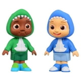 CoComelon Family and Friends Shark 6 Pack, Figures in Shark Hoodies, 3 ...