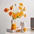 Cat Paw Vase for Dry Flowers, Desktop Ornament for Home Decor - Walmart.com