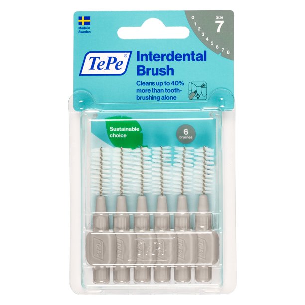 TePe Interdental Brush Original, Soft Dental Brush for Teeth Cleaning ...