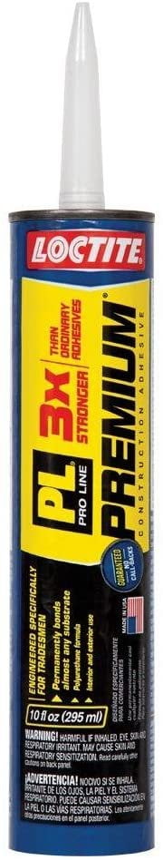 PL PREMIUM Polyurethane Contruction Adhesive 10 oz. - Walmart.com