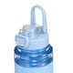 Mainstays 32 oz Blue Essence Solid Print Plastic Water Bottle with Wide ...