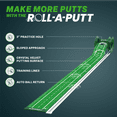 Roll-a-Putt Perfect Practice Putting Mat, 8', Crystal Velvet Trueroll ...