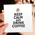 3drose, Keep Calm and Drink Coffee Typography - Fun Quote with Coffee ...