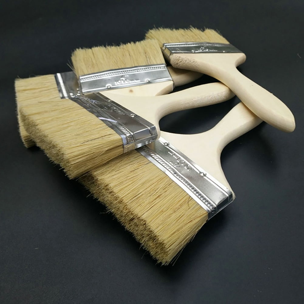 GROFRY Multi-Use Thicken Wood Handle Paint Wall Brush DIY Home Painting ...