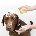 Bathroom Puppy Big Dog Cat Bath Massage Gloves Brush Soft Safety ...