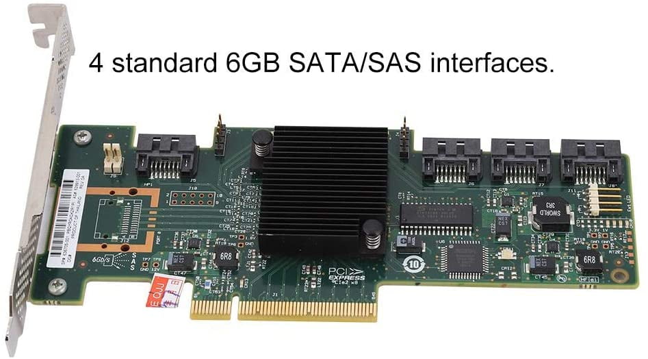 fosa SSD Array Card 4-Port RAID Storage Controller Card 6GB SATA/SAS ...