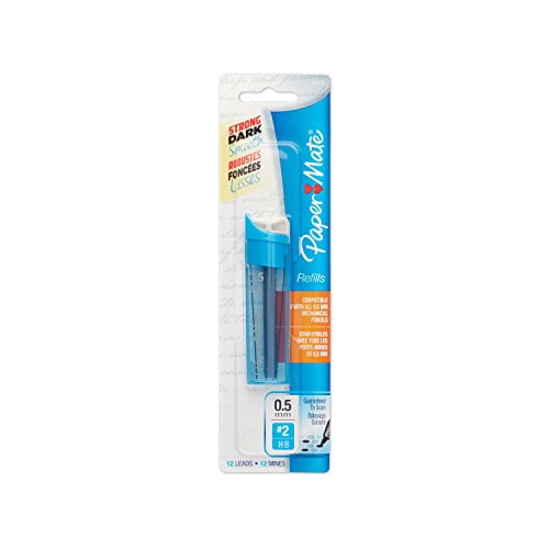 Paper Mate 0.5mm Mechanical Pencil Lead Refills 12-Count - Walmart.com ...