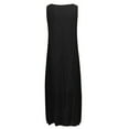 Xwshyw Womens Summer Dresses Clearance Sleeveless V Neck Lace Long