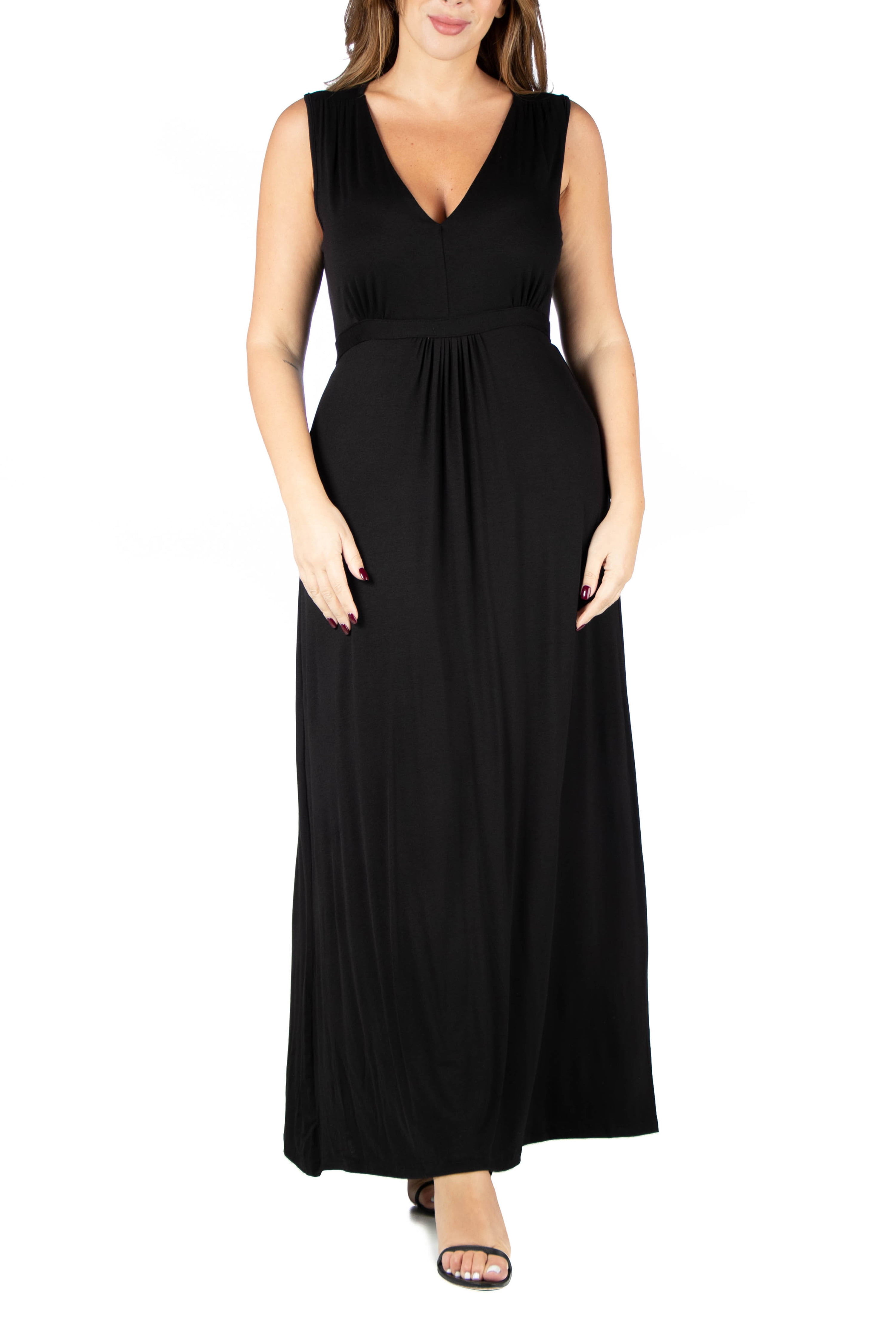 24 7 Comfort Apparel 24seven Comfort Apparel Sleeveless Empire Waist