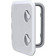 12.4" x 17.32"Marine Deck Rectangular Inspection Hatch - White/Black ...