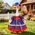 4th of July Porch Goose Outfit, Goose Outfit 250th Red White and Blue ...