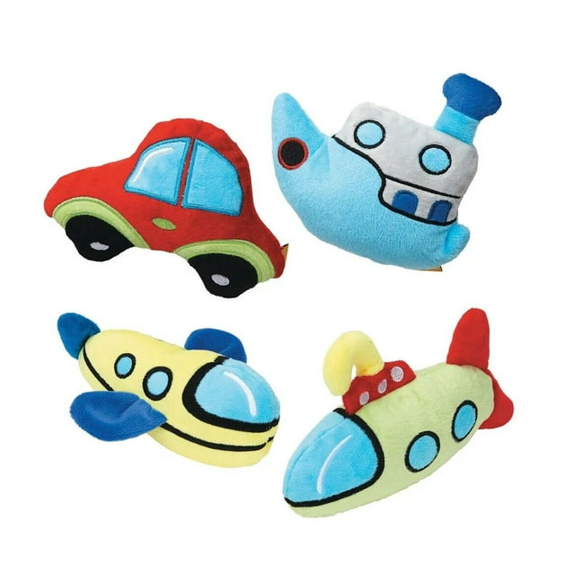 Way To Go Dog Soft Plush Squeaker Chew Toy Exciting Color Texture and ...