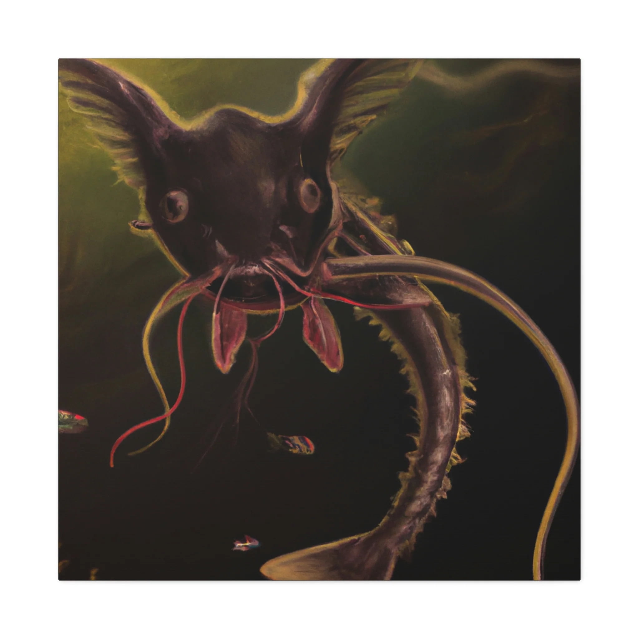 Corydoras Catfish Glowing - Canvas - Walmart.com