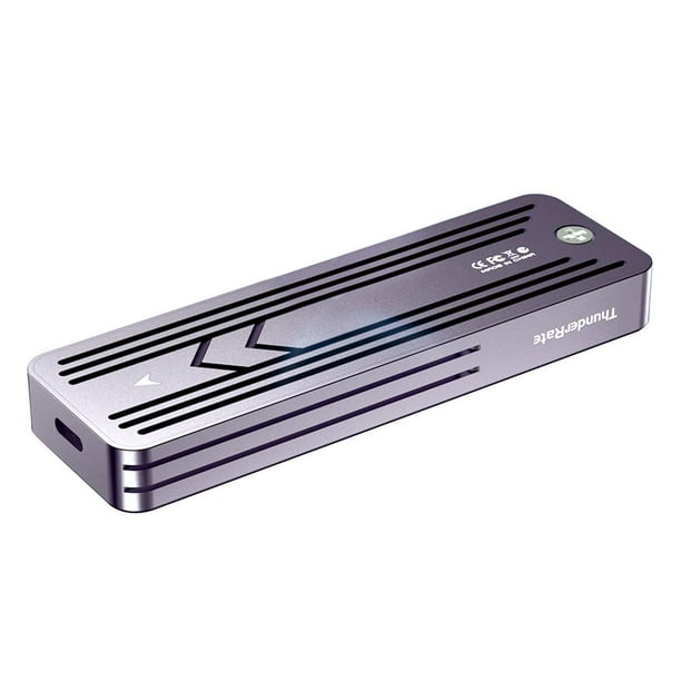 M.2 NVMe/SATA External Hard Drive Enclosure With OLED Display Screen ...