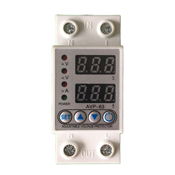 Automatic Reset Under Voltage Protector Switch LED Adjusting Digital ...