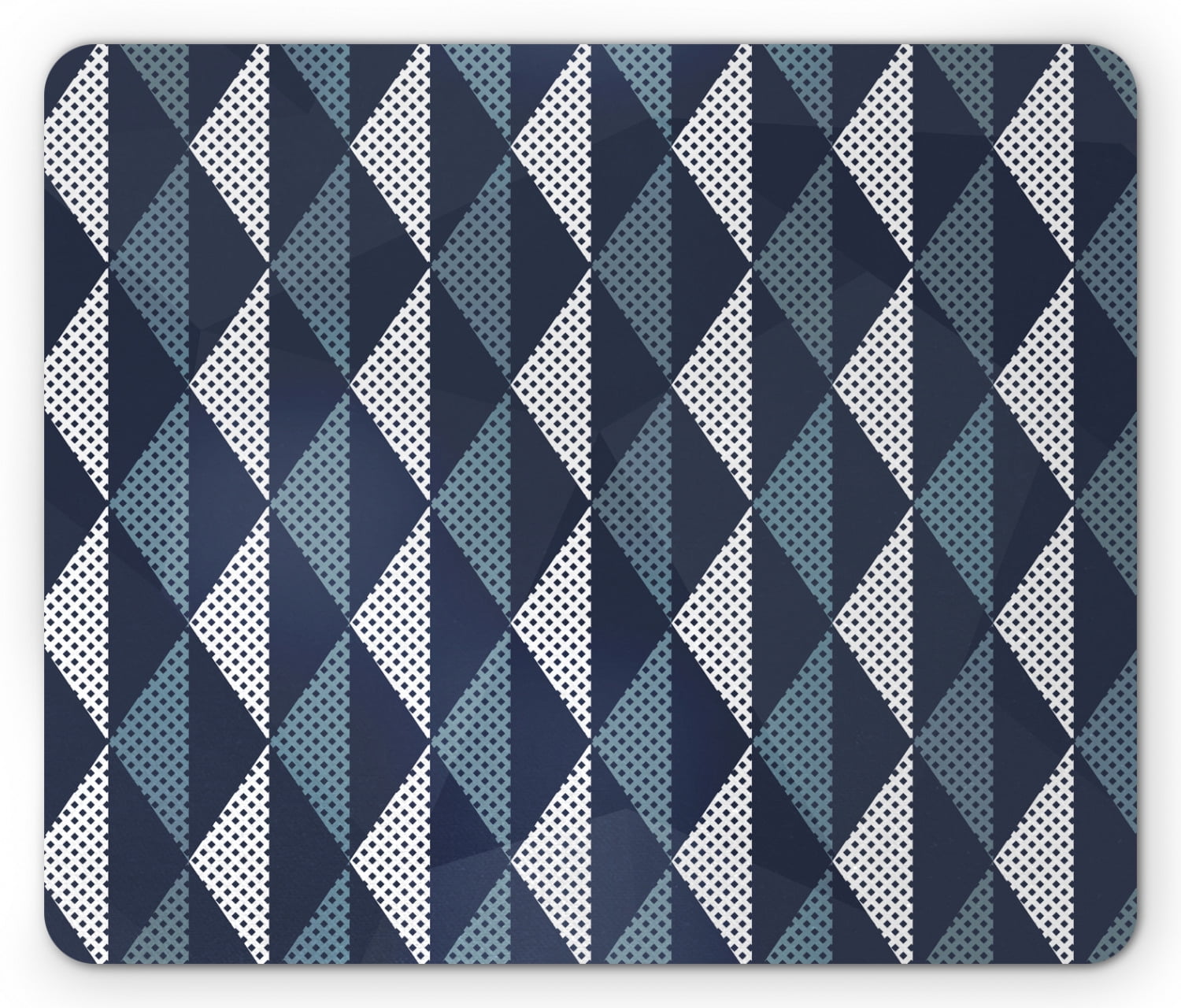 Geometric Mouse Pad, Rhombuses and Dots Composition of Abstract Shapes ...