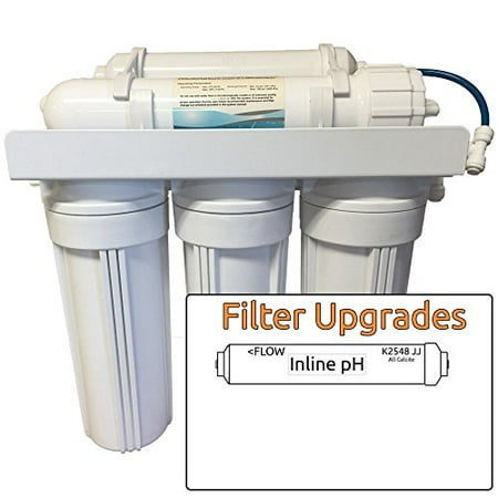 6 Stage Zoi Epsilon Reverse Osmosis Water Filter System with pH Filter ...