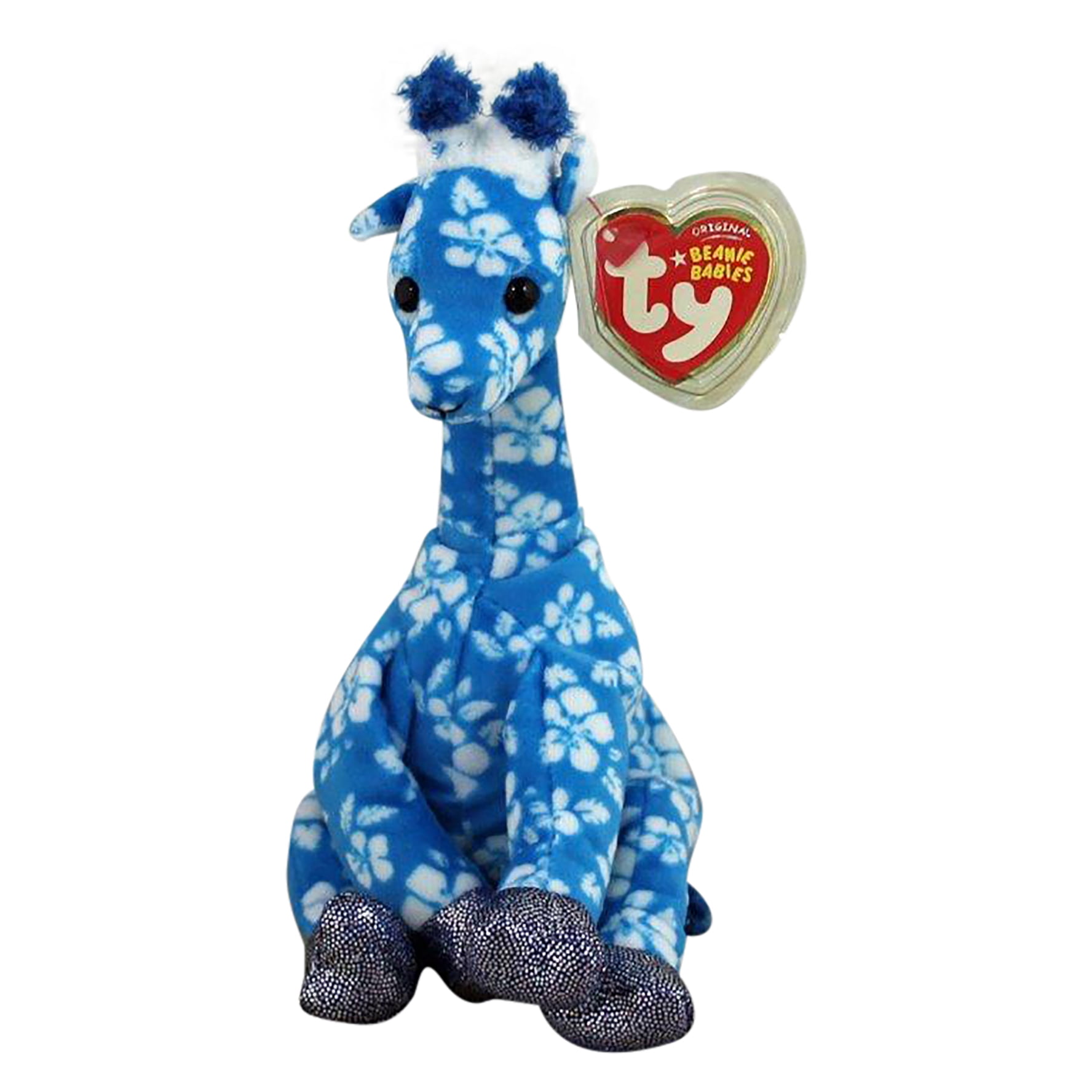 Ty Beanie Baby: Sunnie the Giraffe - Blue | Stuffed Animal | MWMT's ...