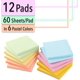 Mr. Pen- Sticky Notes, 3”x3”, 12 Pads, Pastel Sticky Note - Walmart.com