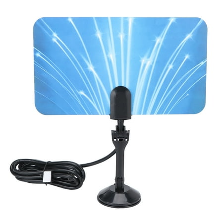 HDTV Flat Digital Antenna, UHF 470-862MHz F MALE 25MILE Full Band ...