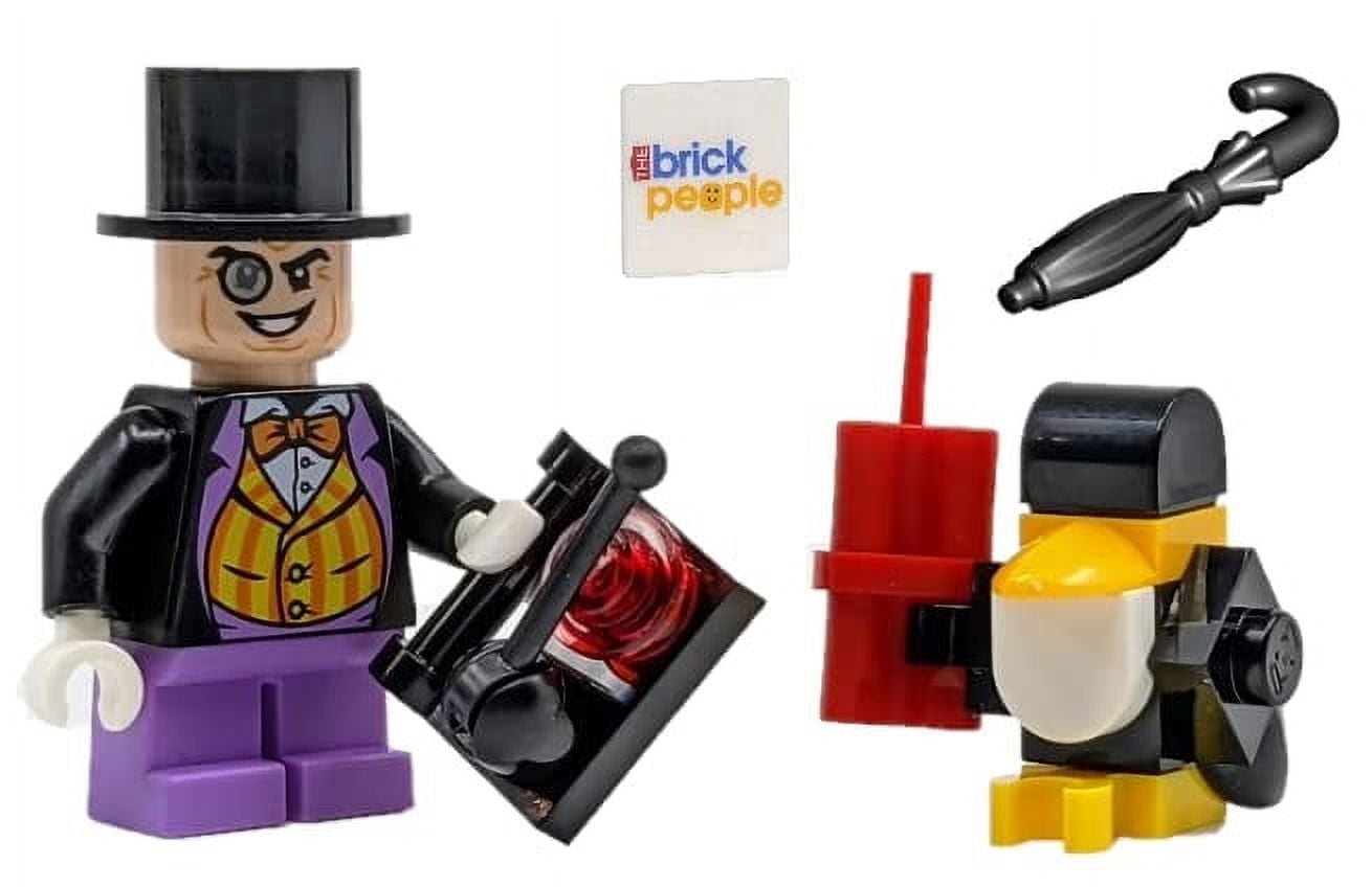 LEGO Superheroes: minifigura de pingüino con ayudante, dinam | Walmart ...