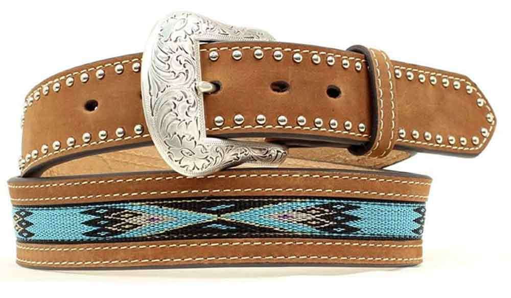nocona top hand aztec woven inlay belt - Walmart.com