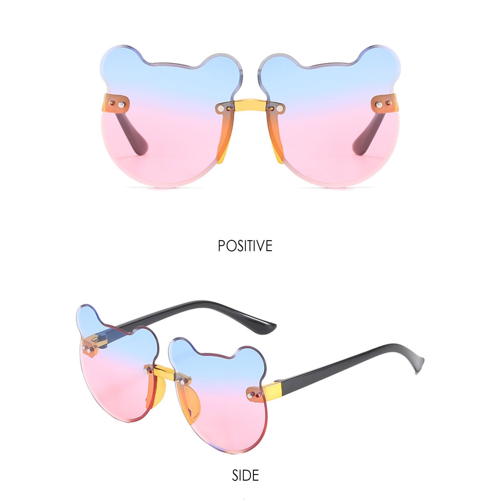 Click here for Wcjm Colorful Gradient Color Cute Sunglasses For B... prices