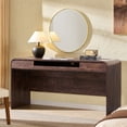 Aitjunz 63" Modern Office Desk with 2 Drawers and Keyboard Tray Storage ...