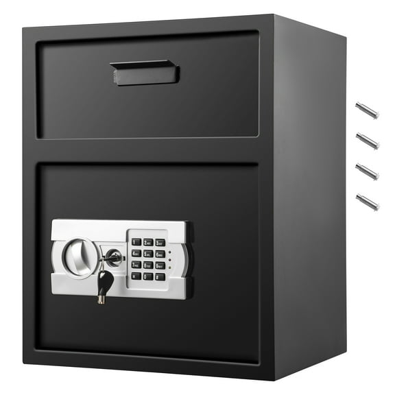 Digital Depository Safe 1.7 Cubic Feet Made of Carbon Steel Electronic ...