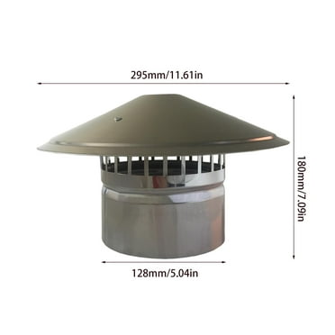 HY-C COMPANY INC SCADJ-L-C Black MultiFit ChimnCover - Walmart.com