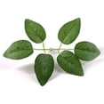 20pcs Simulation Six-Fork Silk Screen Rose Leaf Silk Meshs Flower Rose ...